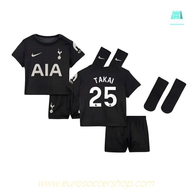 2025-2026 Tottenham Away Baby Kit (Takai 25) - Euro Soccer Shop - 2026 ...