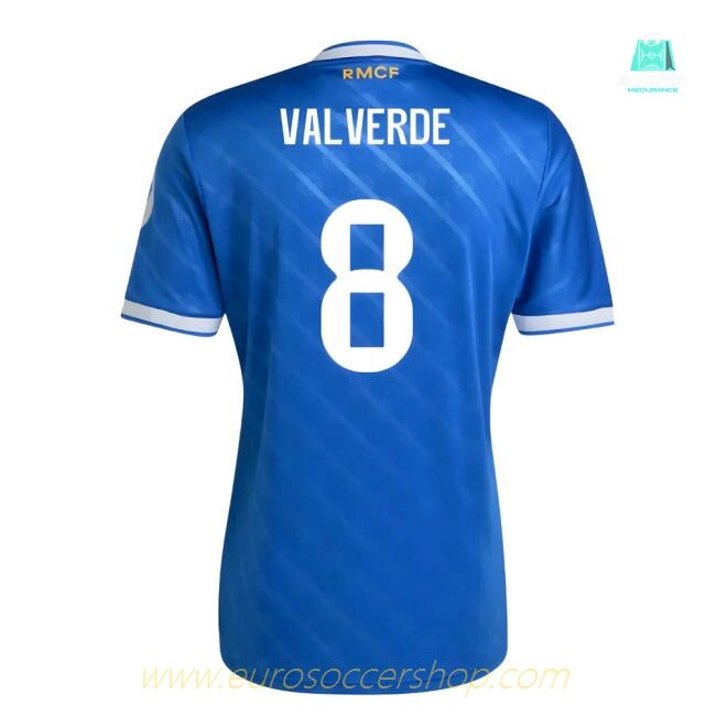 2025-2026 Real Madrid Third Shirt (Valverde 8) - Euro Soccer Shop ...