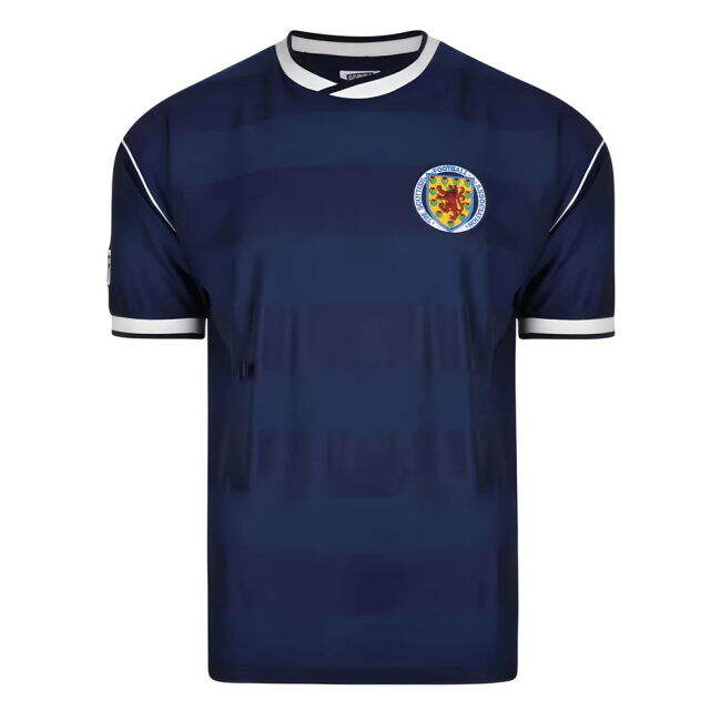 Score Draw Scotland 1986 Retro Football Shirt - Euro Football Store