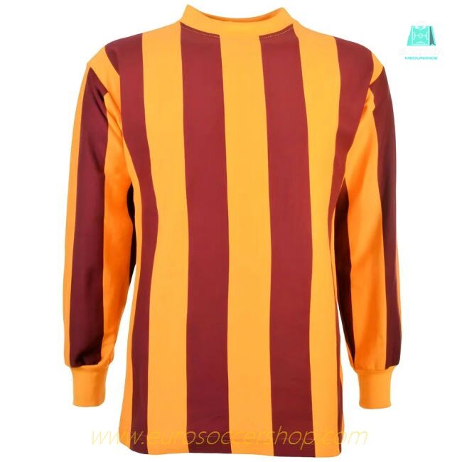 Bradford City 1960s Kids Retro Football Shirt - Euro Soccer Shop - 2026 ...