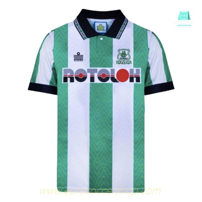 Plymouth Argyle 1992 Admiral Home Shirt - Euro Soccer Shop - 2026 World ...