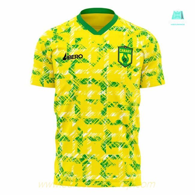 Norwich 1990s Home Concept Football Kit (Libero) - Euro Soccer Shop ...